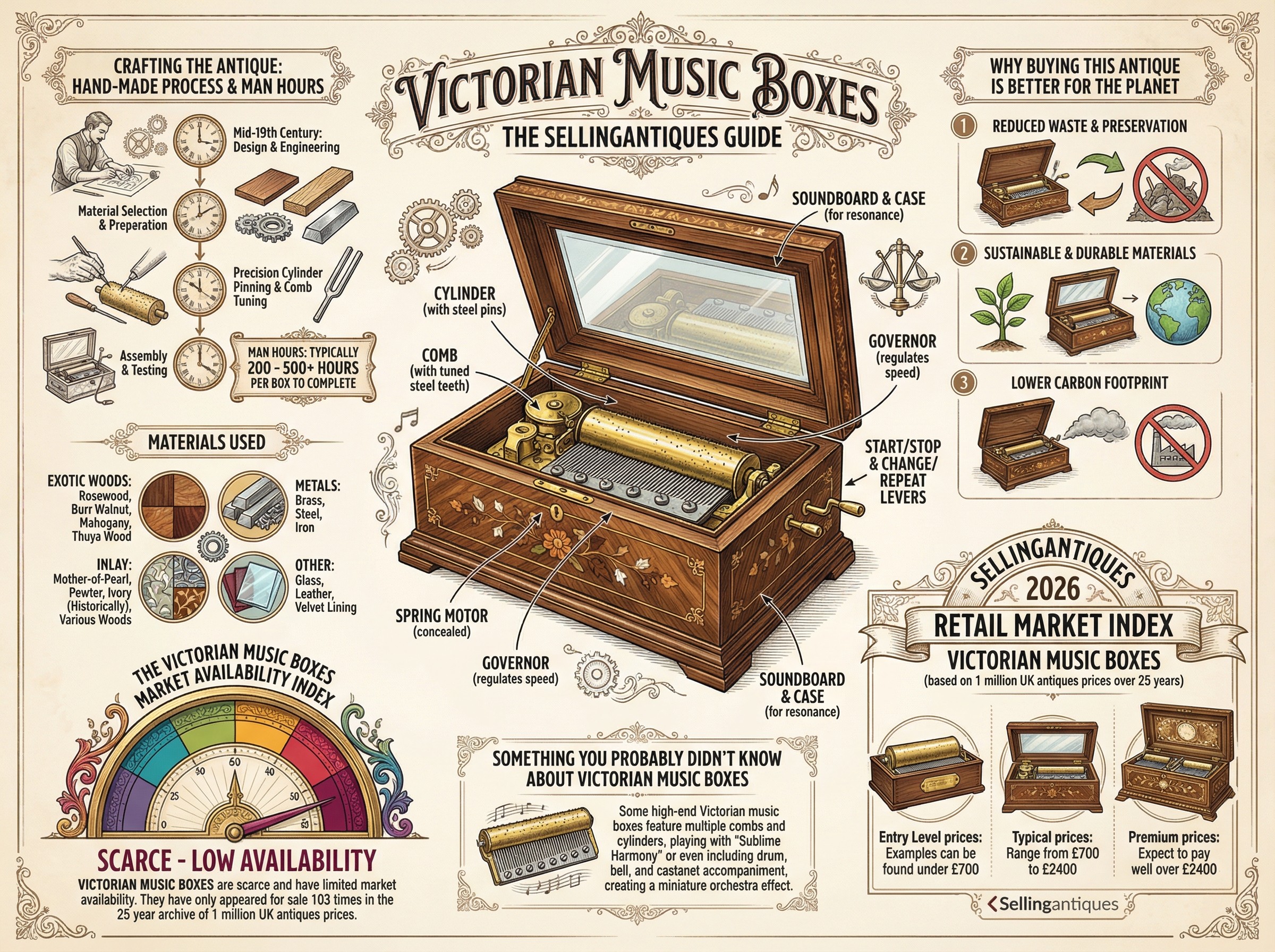 The Sellingantiques Guide to Victorian Music Boxes