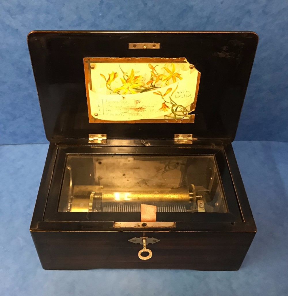 Victorian Swiss Music Box